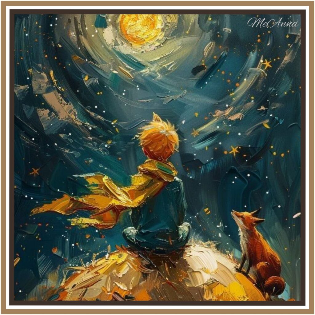 The Little prince art – MeAnna
